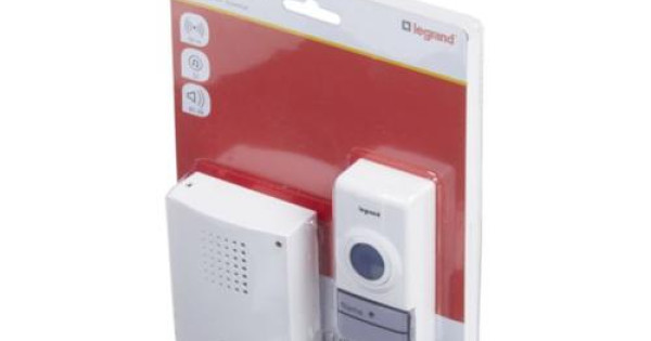 Legrand Kit κουδουνιού Essential λευκό ΑΣΥΡΜΑΤΟ
